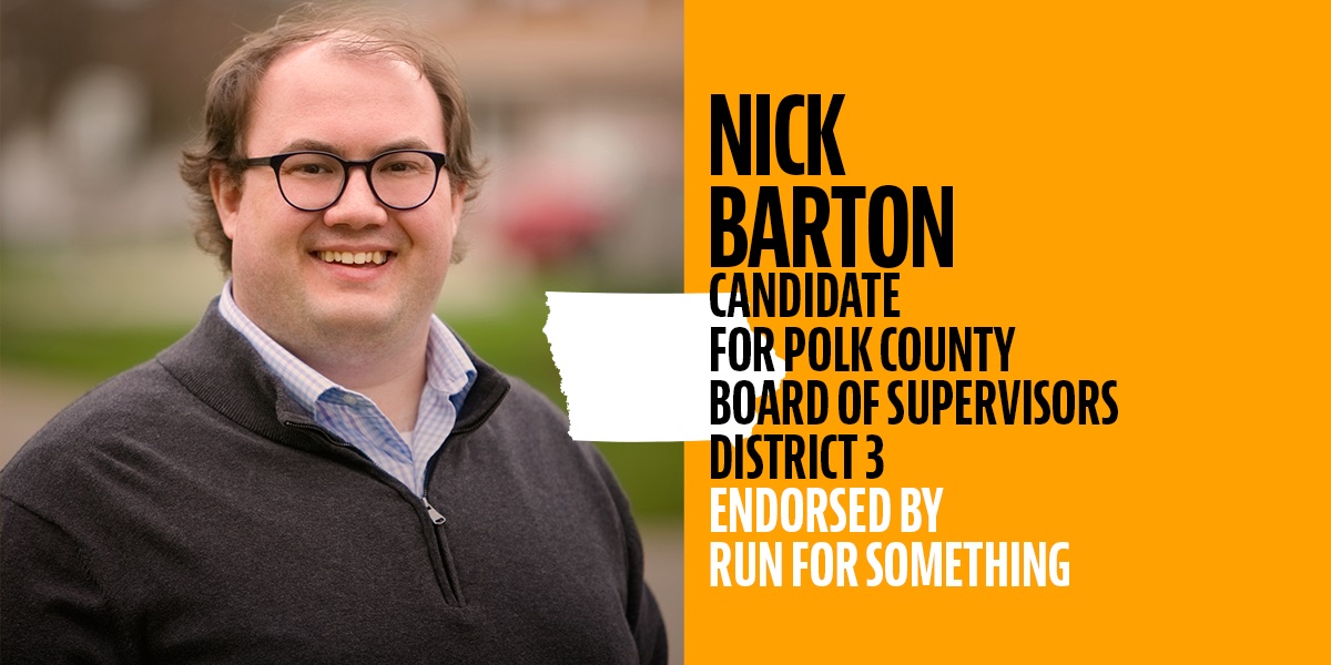 Nick Barton - Run For Something