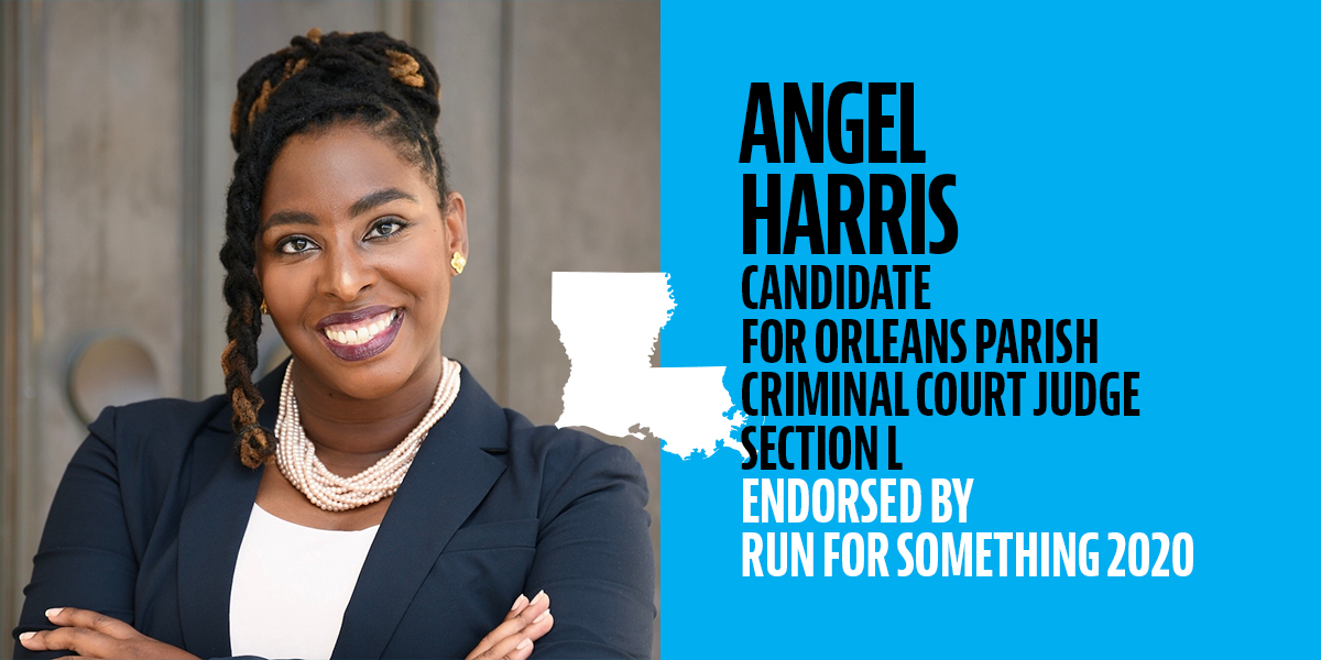 Angel Harris - Run For Something