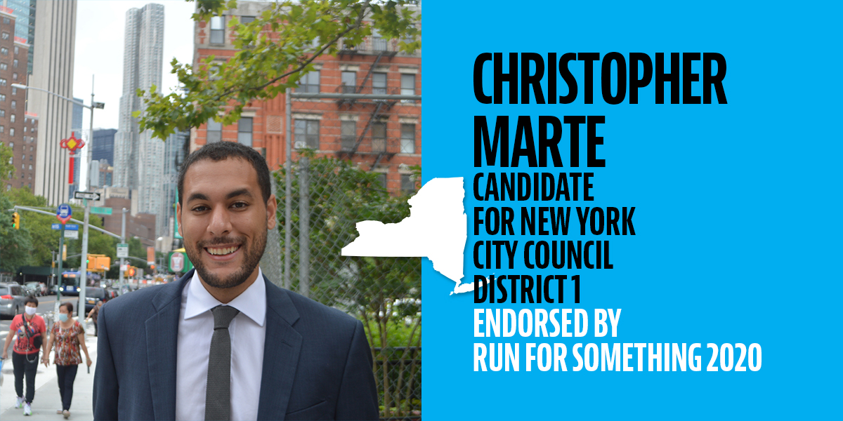 Christopher Marte - Run For Something