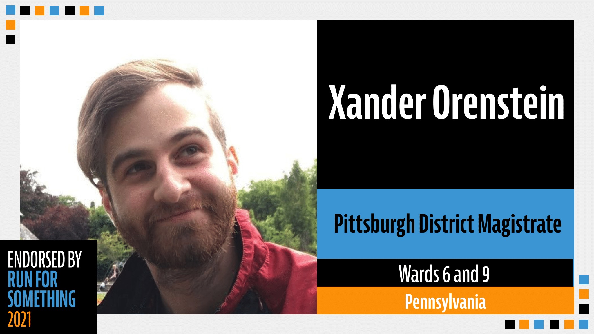 Xander Orenstein - Run For Something