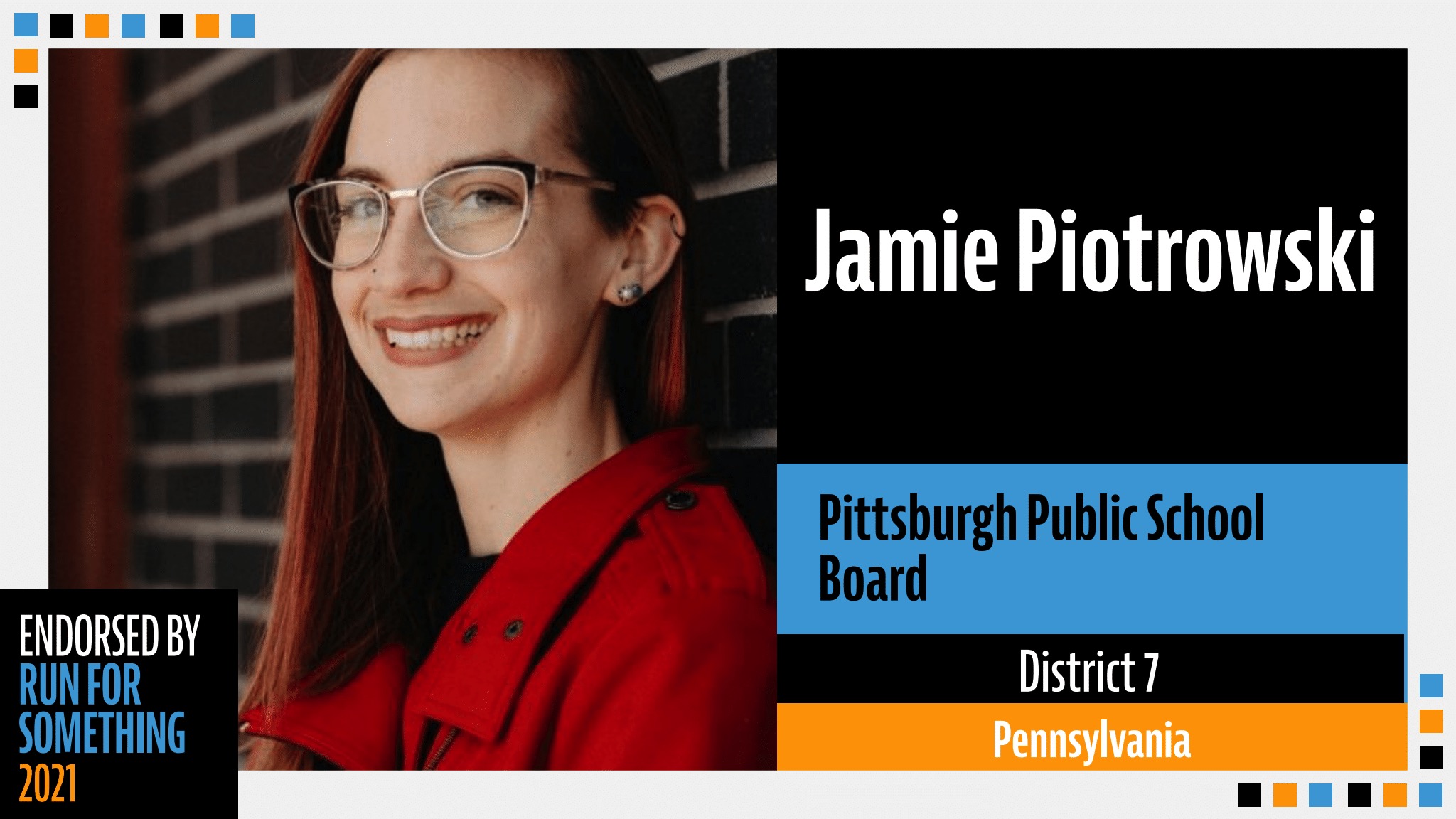 Jamie Piotrowski - Run For Something