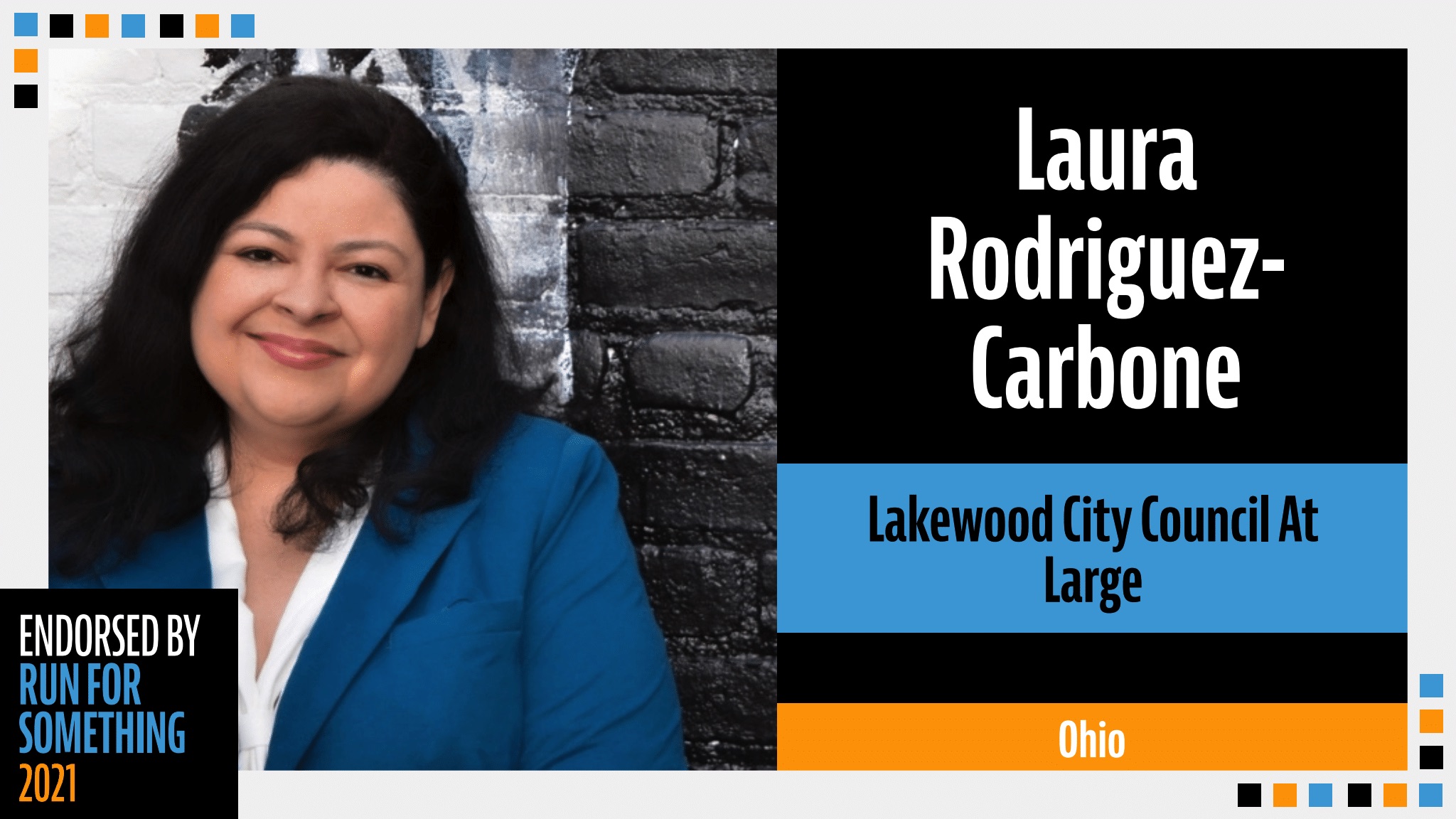 Laura Rodriguez-Carbone - Run For Something