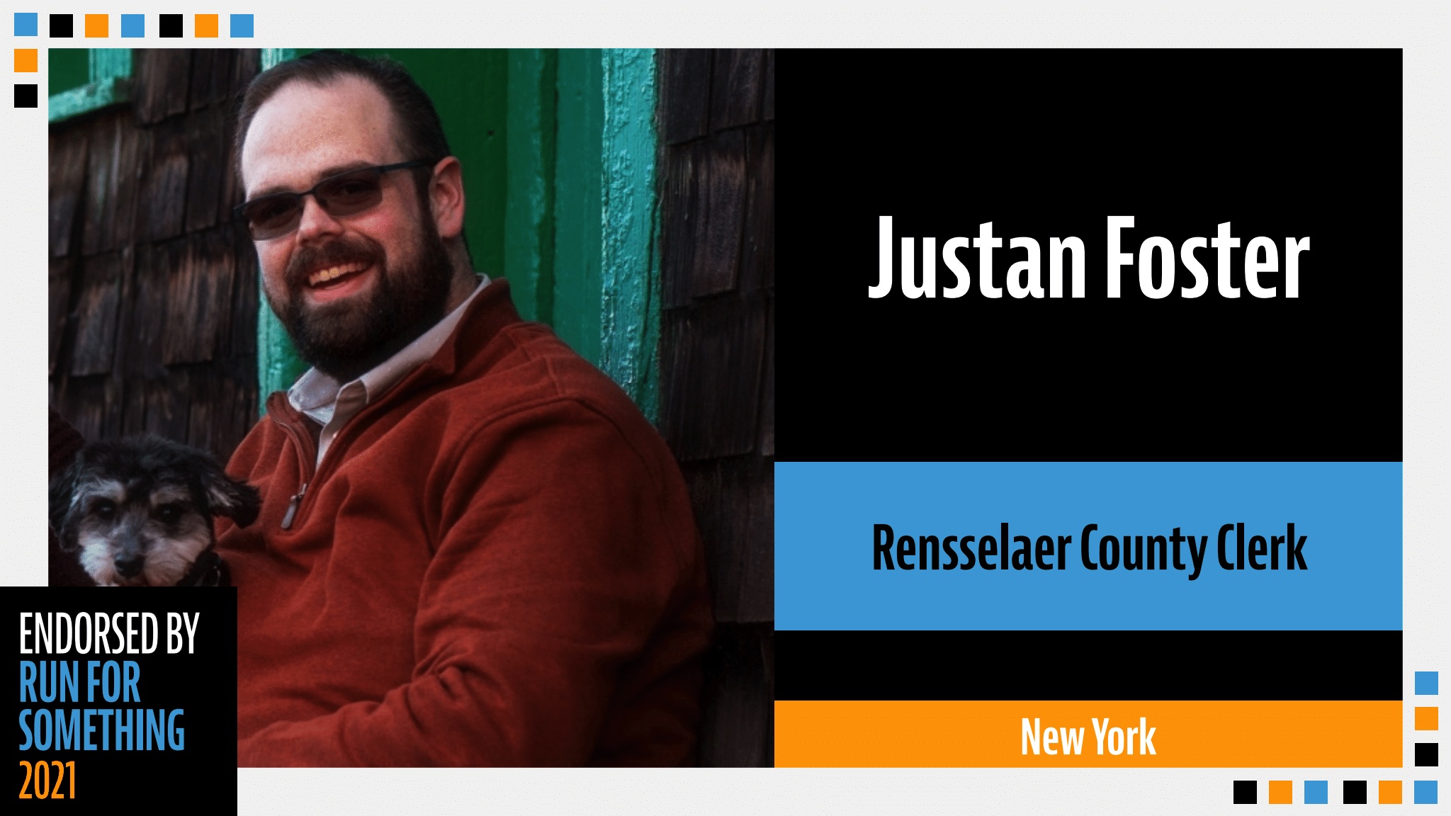 Justan Foster - Run For Something