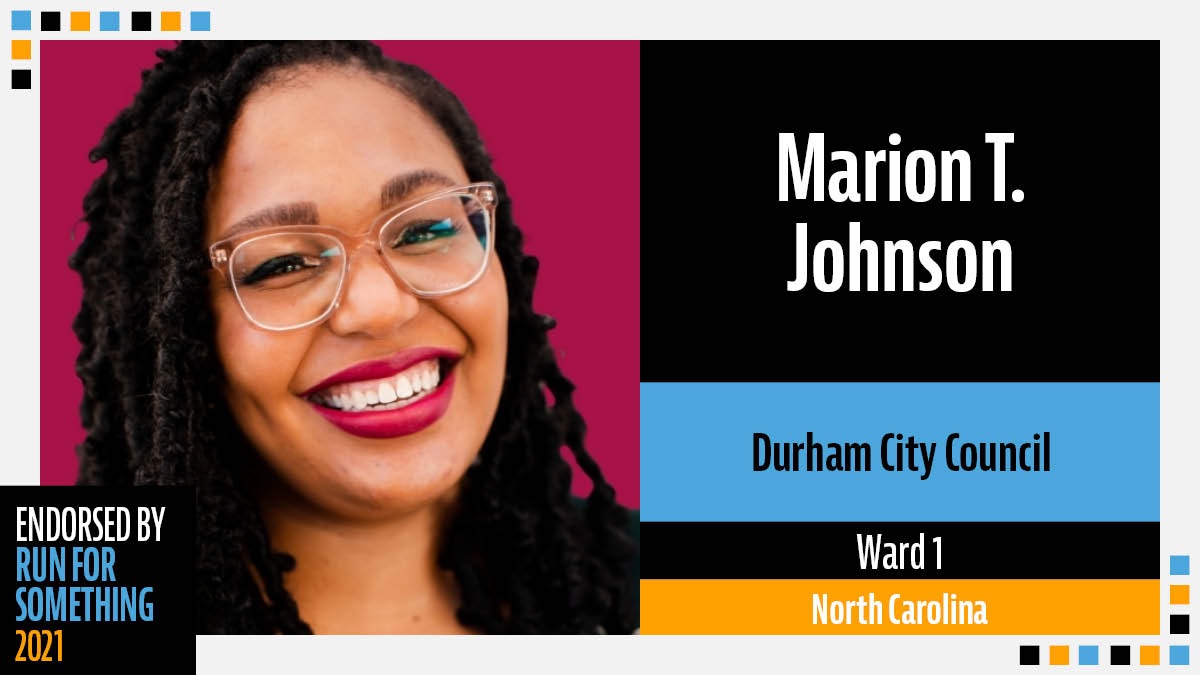 Marion T. Johnson - Run For Something