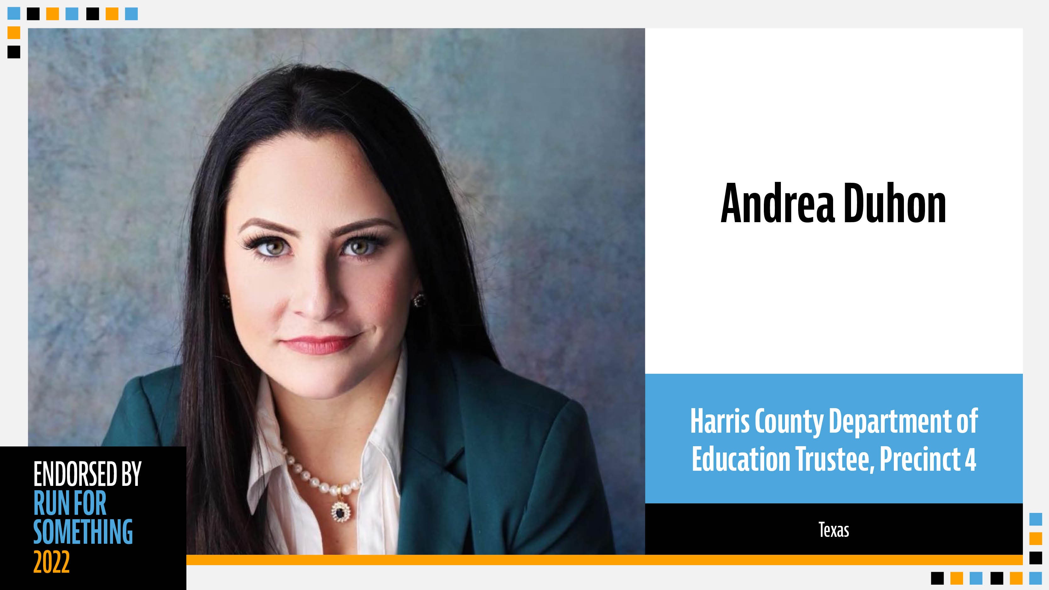 Andrea Duhon - Run For Something