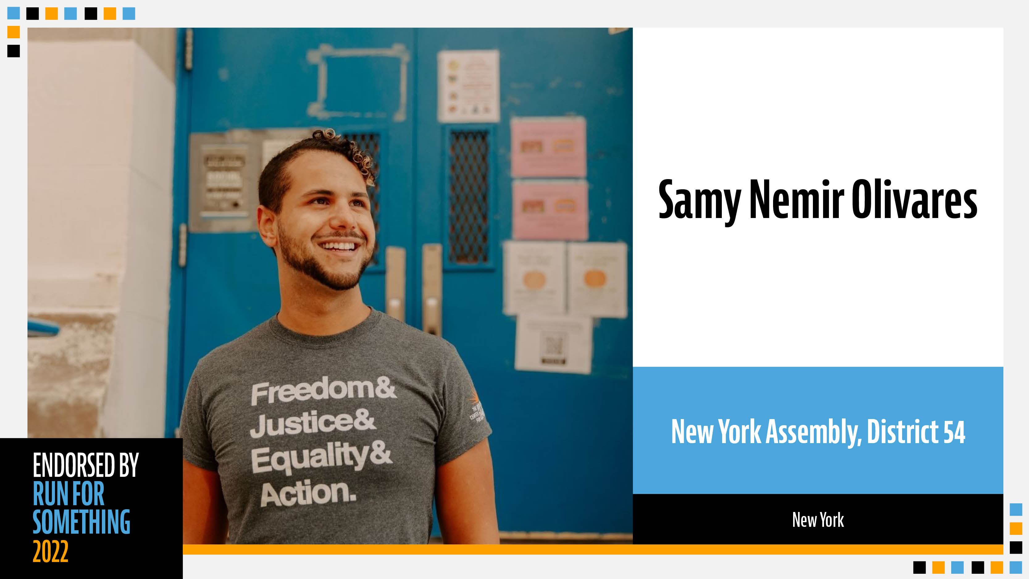 Samy Nemir Olivares - Run For Something