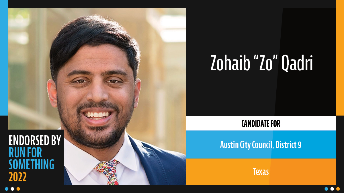 Zohaib "Zo" Qadri - Run For Something