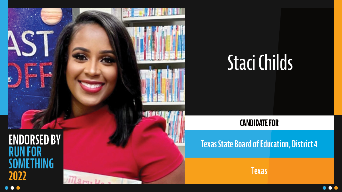 Staci Childs - Run For Something