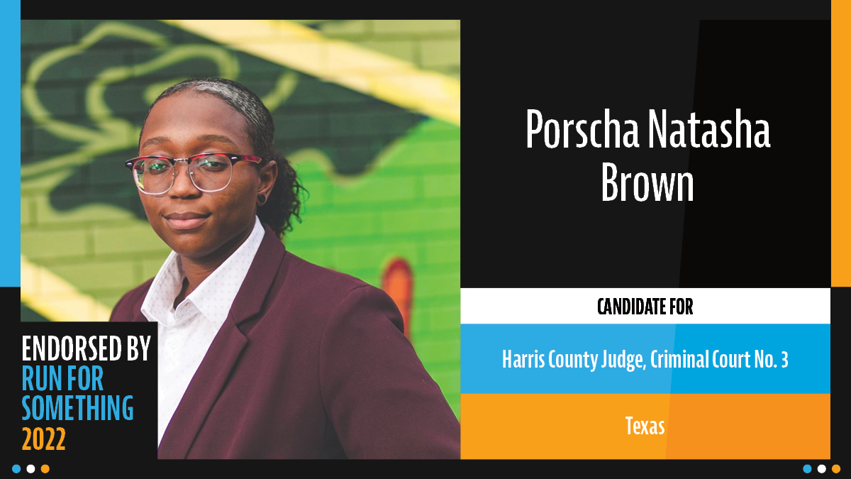 Porscha Natasha Brown - Run For Something