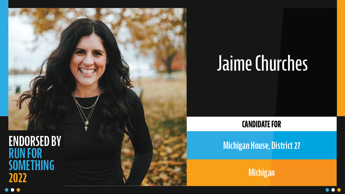 Jaime Churches - Run For Something