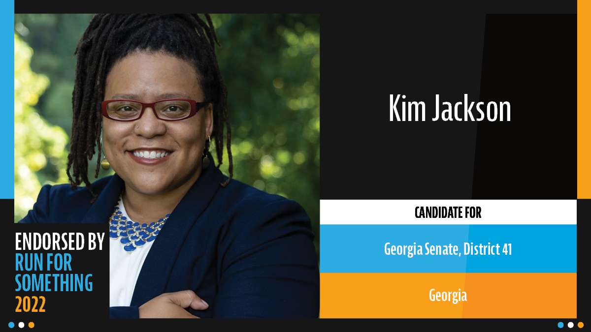 Senator Kim Jackson - Run For Something