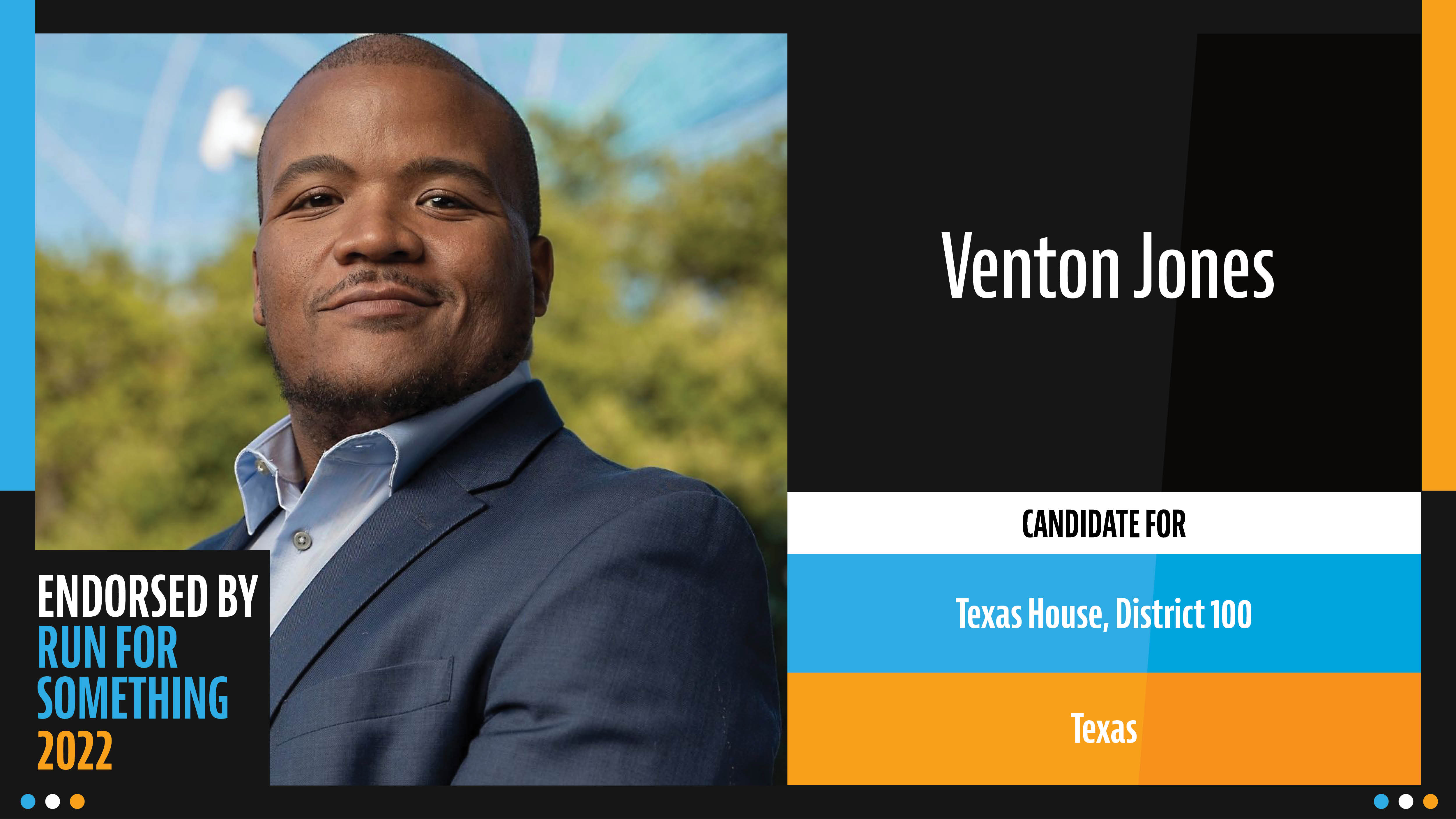 Venton Jones - Run For Something