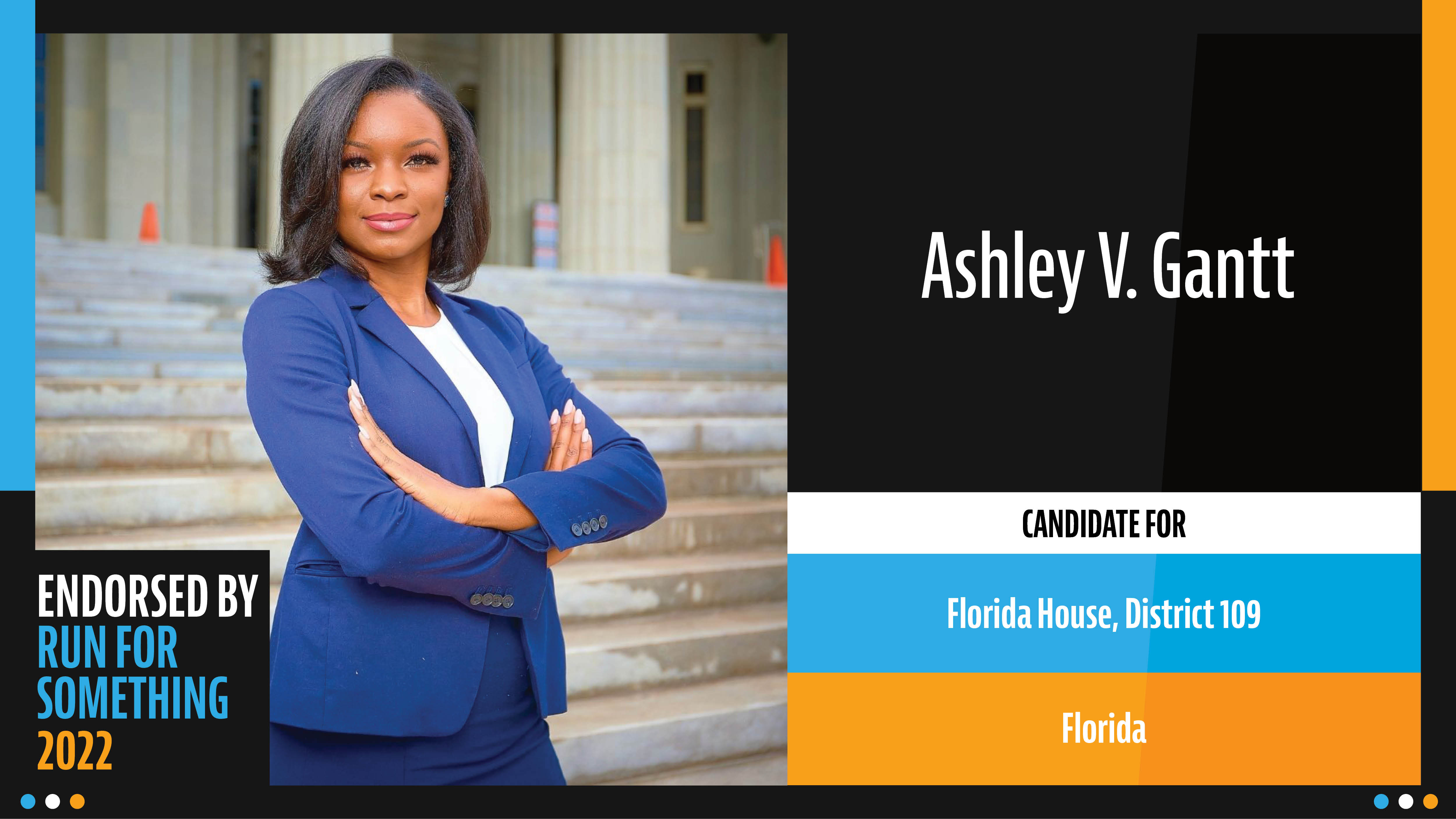 Ashley V. Gantt - Run For Something