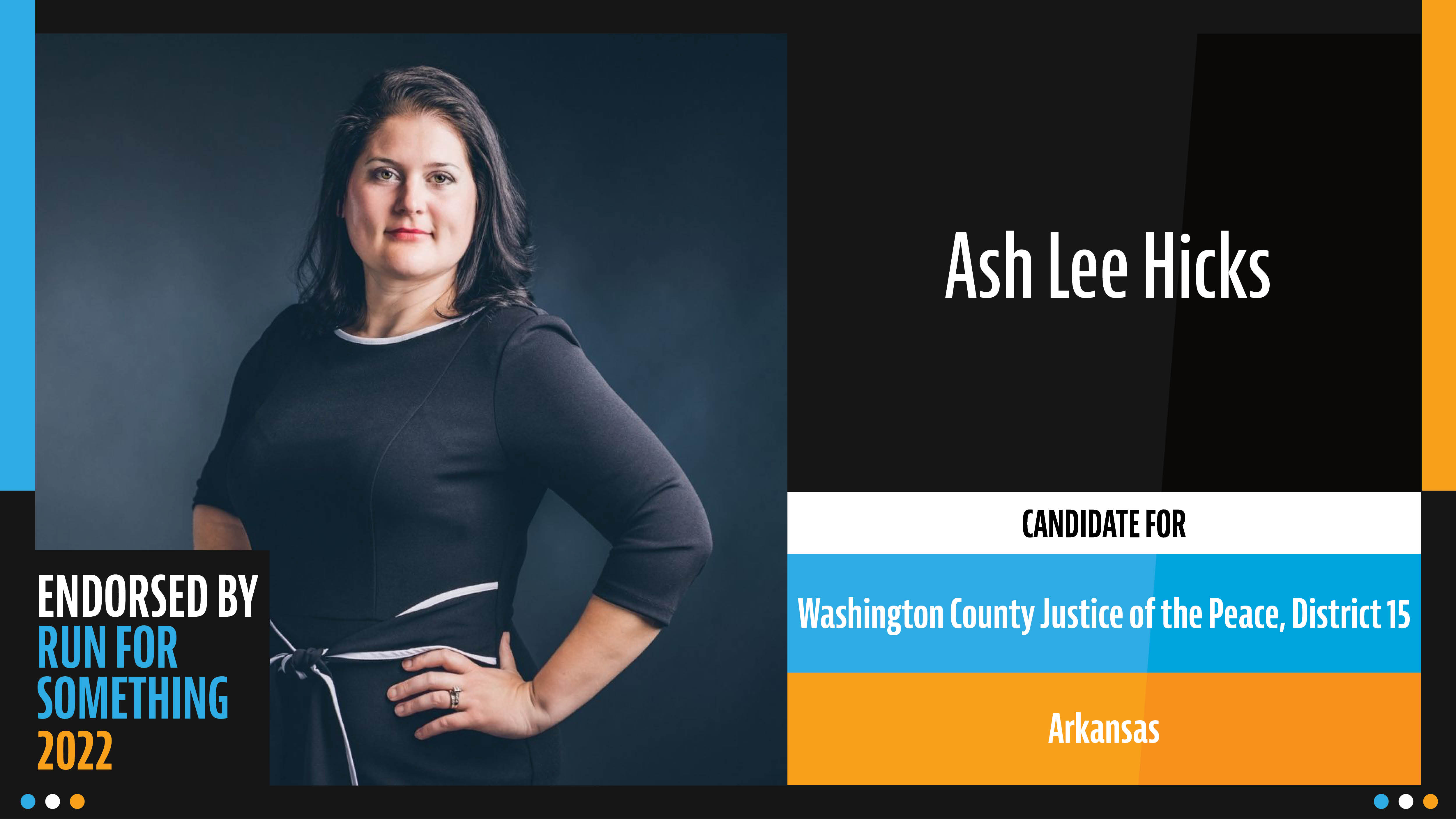 Ash Lee Hicks - Run For Something