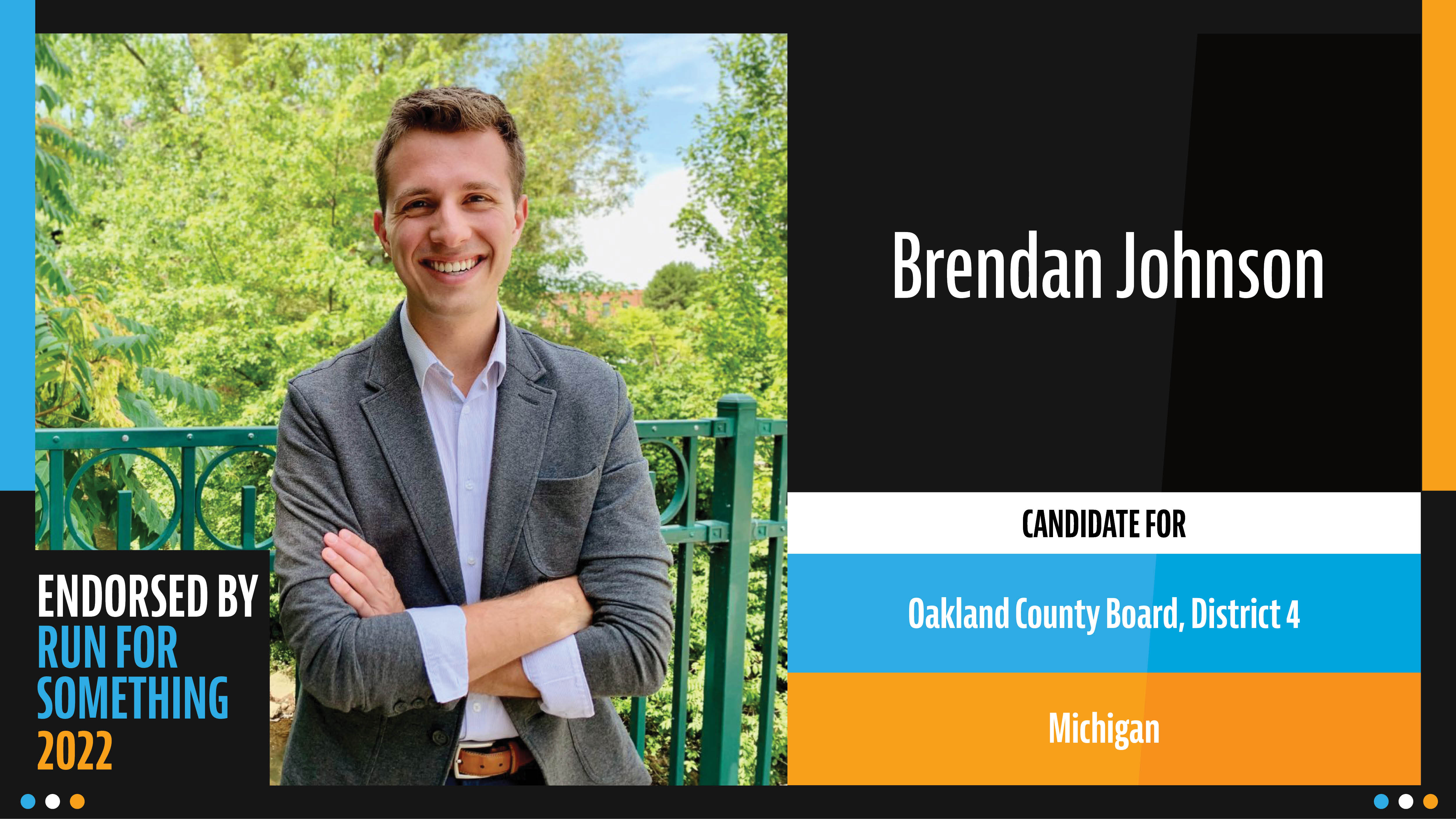 Brendan Johnson - Run For Something