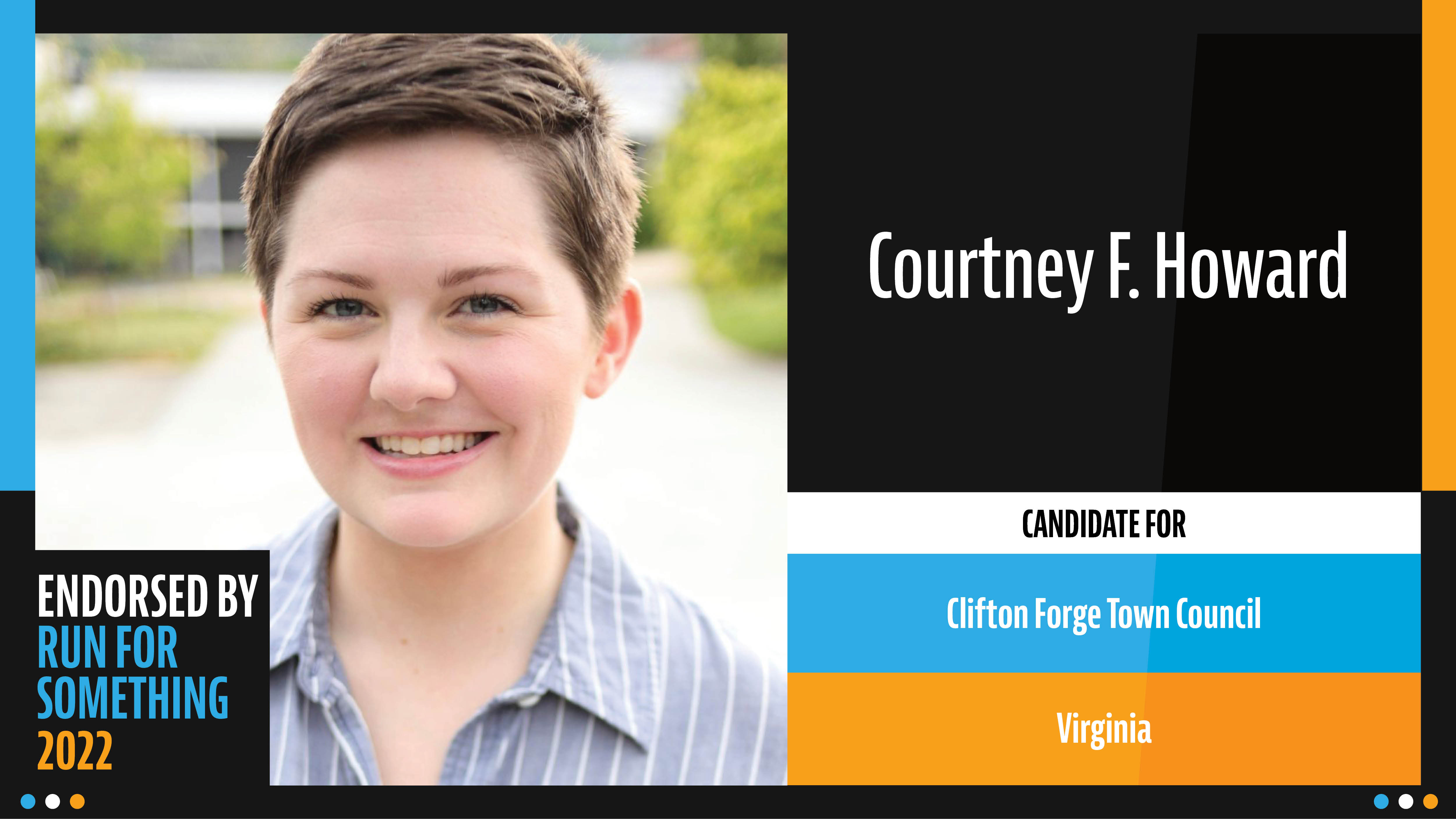 Courtney F. Howard - Run For Something