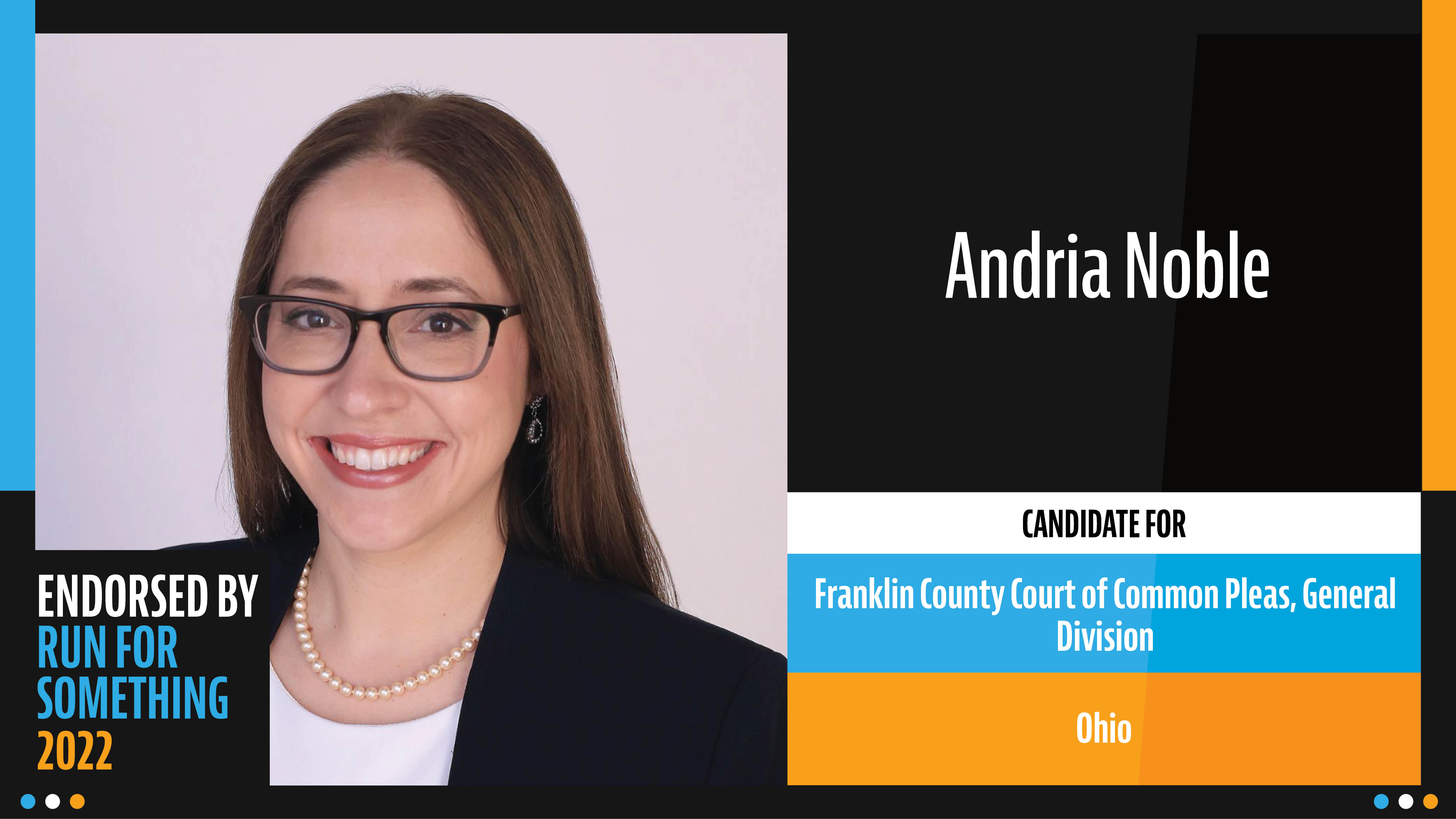 Andria Noble - Run For Something