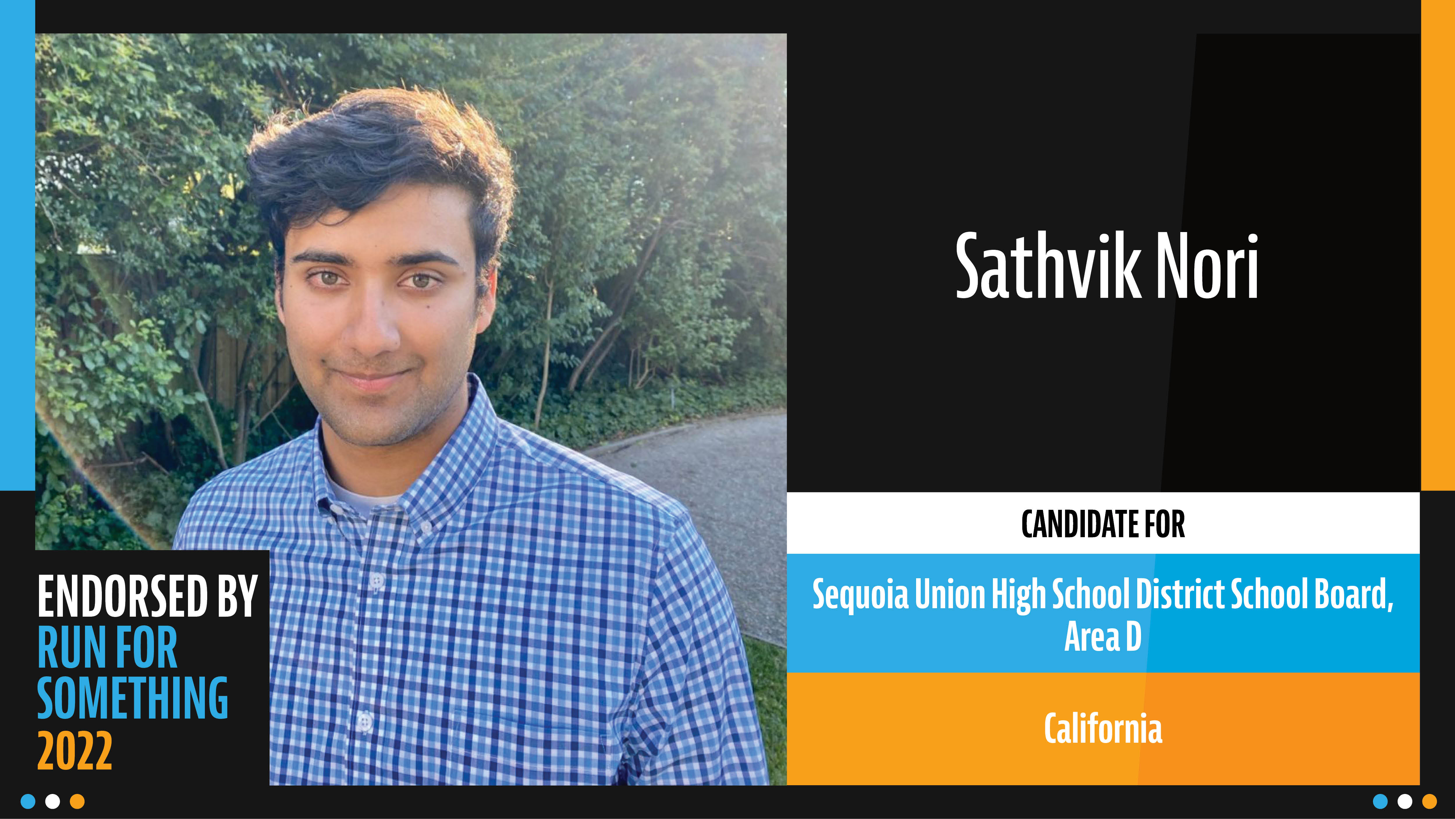 Sathvik Nori - Run For Something