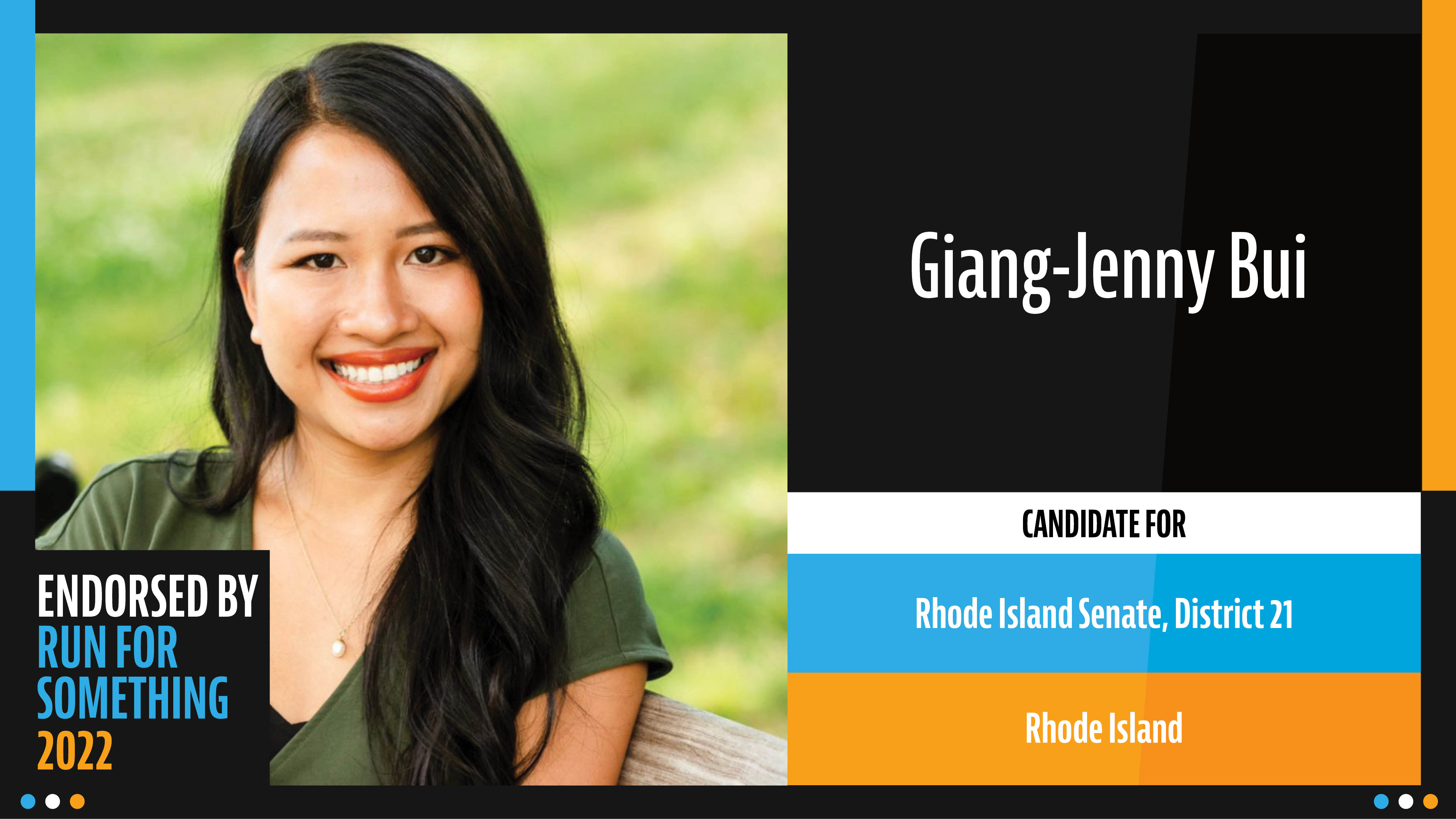 Giang "Jenny" Bui - Run For Something